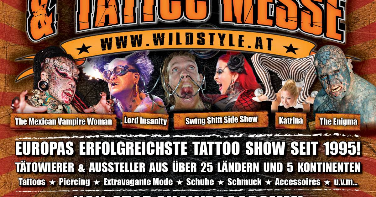 Wildstyle & Tattoo Messe Tour Vienna 2017 | Tattoofilter