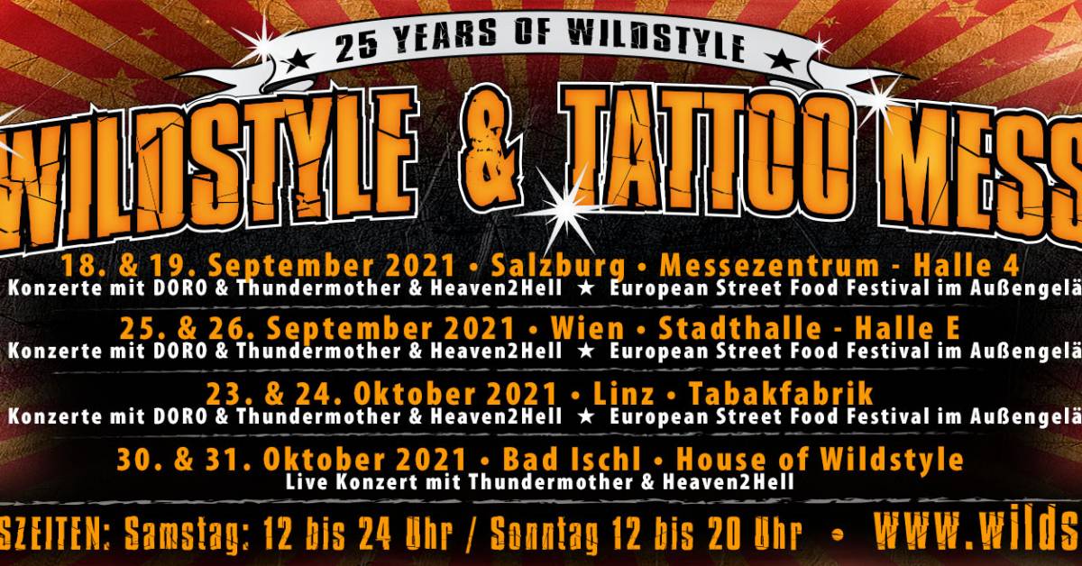 Wildstyle & Tattoo Messe Tour Vienna 2021 | Tattoofilter