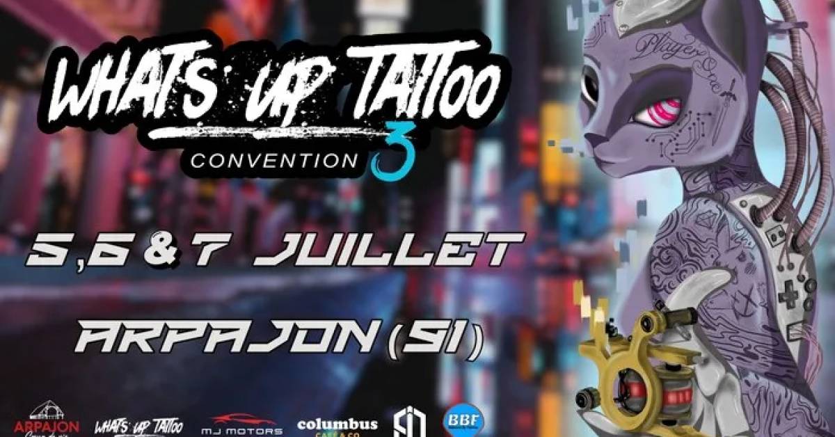 3rd What’s Up Tattoo Convention | Tattoofilter