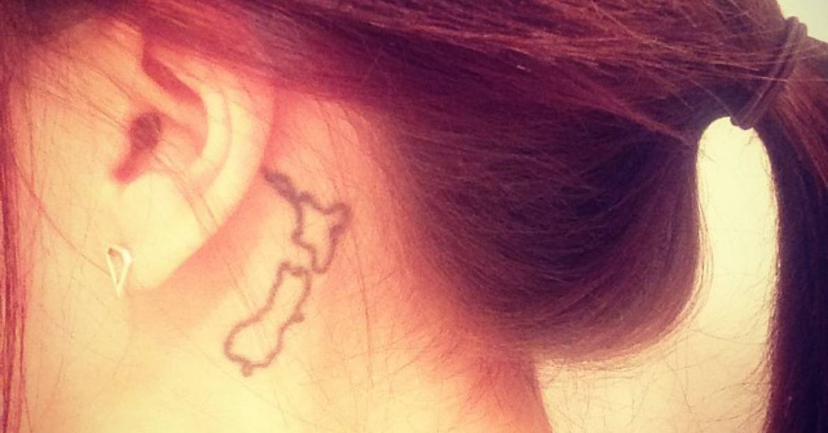 New Zealand Map Tattoos | Tattoofilter
