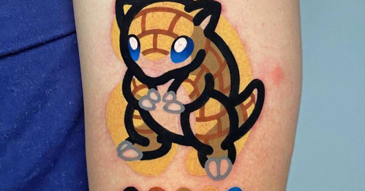 Sandshrew Tattoos | Tattoofilter