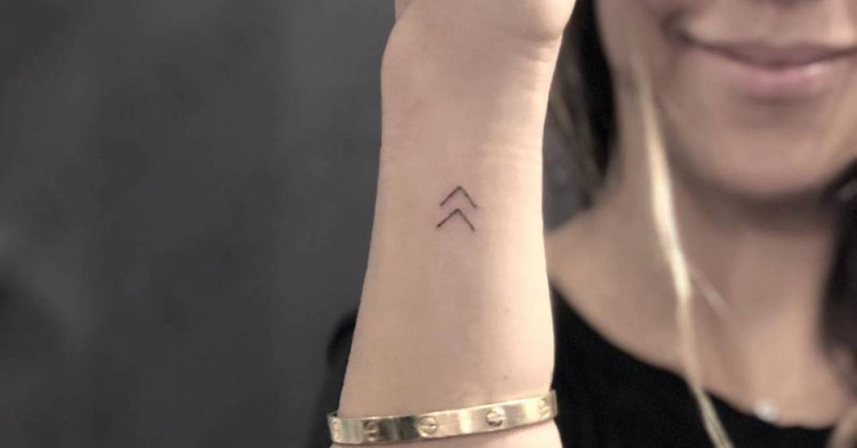 Chevron Symbol Tattoos | Tattoofilter