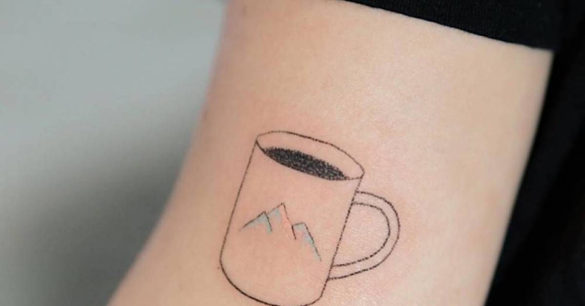 Cute Mug Tattoos Tattoo Collector Red Inner 2 Tone Mug