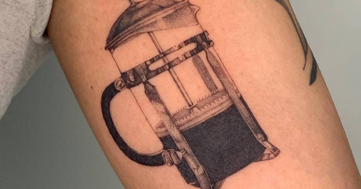 French Press Tattoos | Tattoofilter