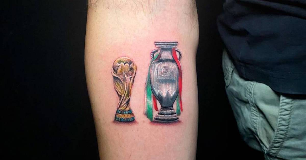 UEFA European Championship Trophy Tattoos | Tattoofilter