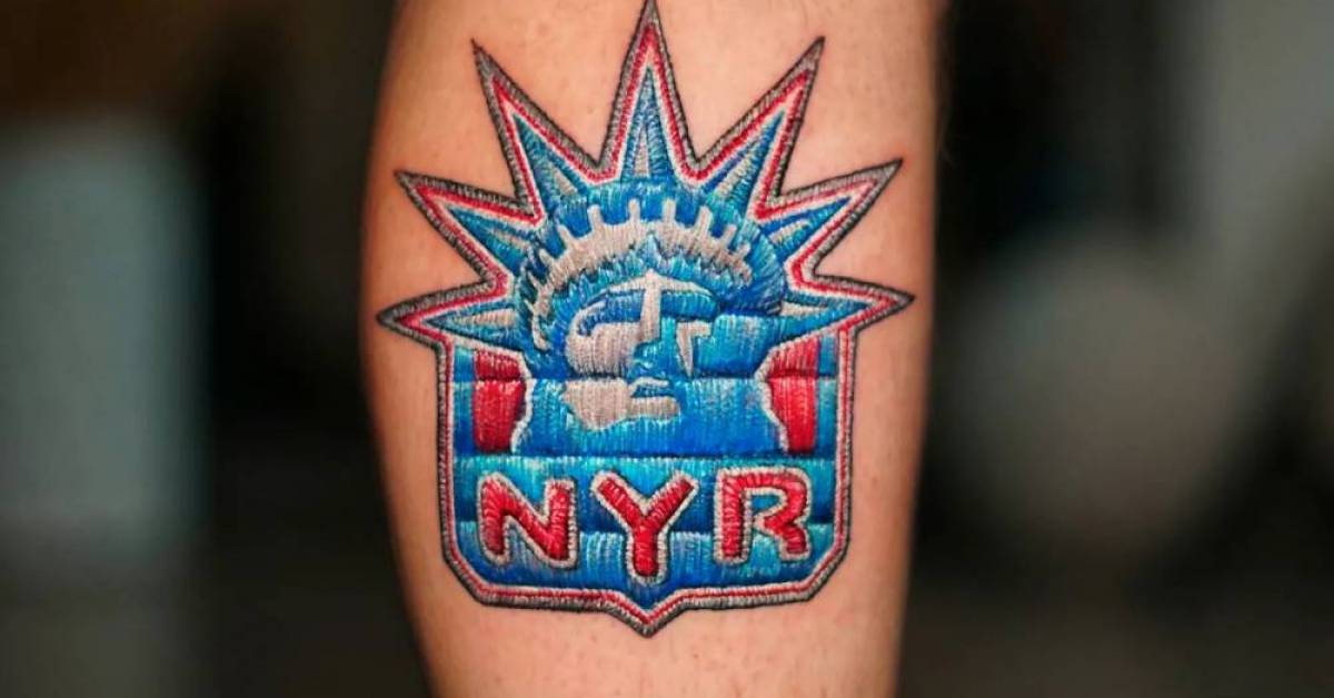 Ny Ranger Tattoos NYR Tattoo To Help Turn The Season Back Around