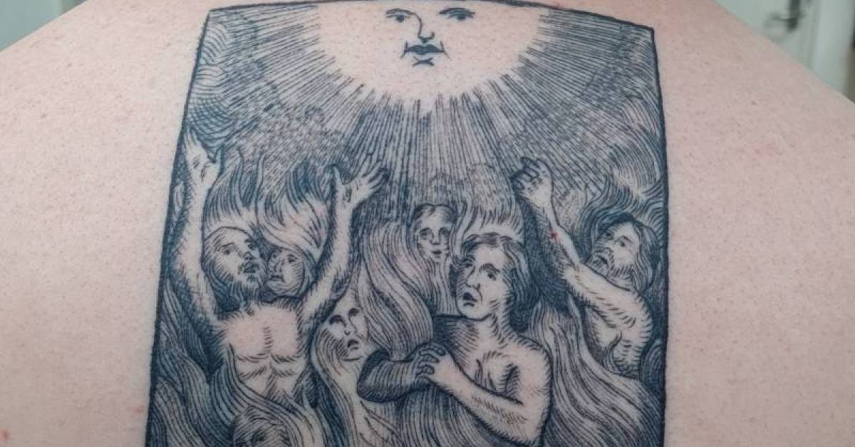 Hell Tattoo Half Sleeve