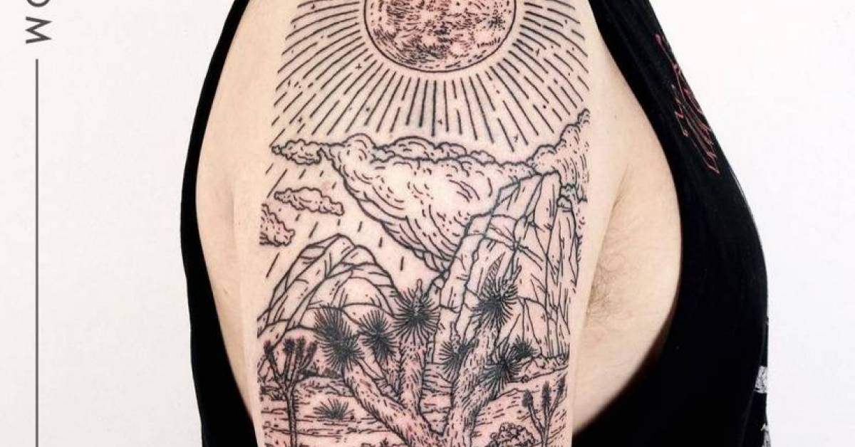 Joshua Tree National Park Tattoos | Tattoofilter