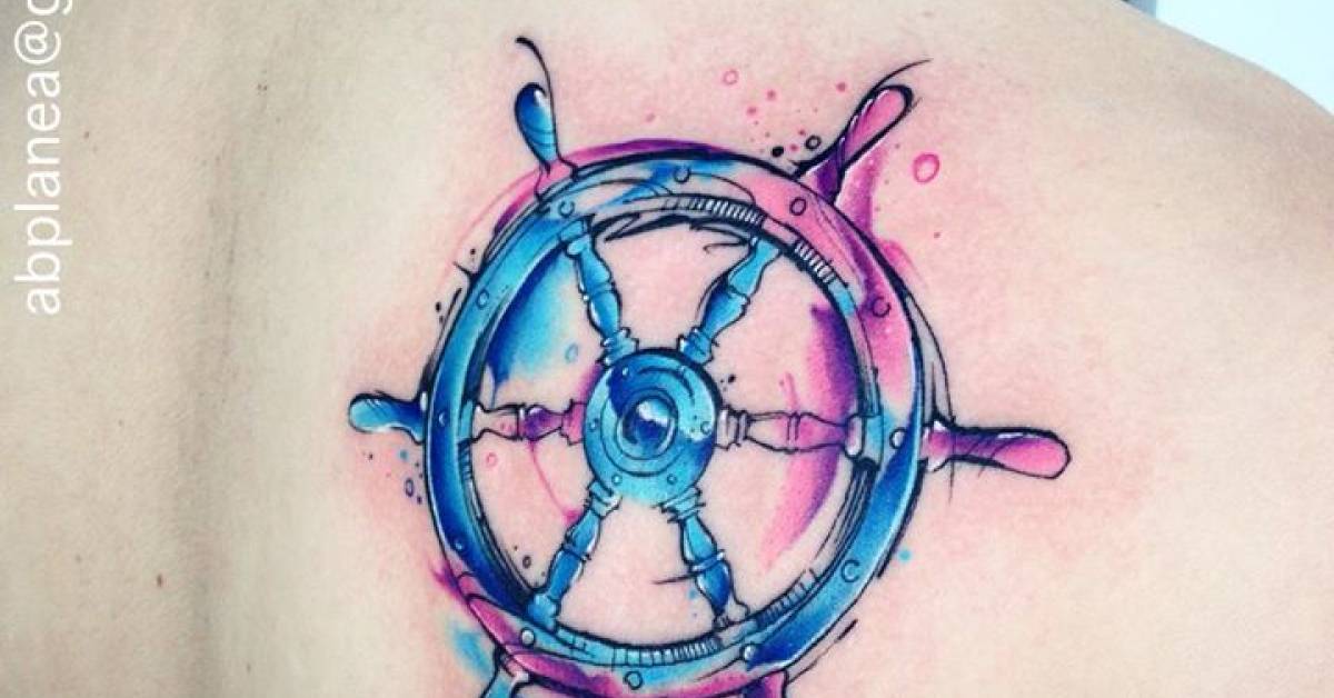 Ship Wheel Tattoos | Tattoofilter