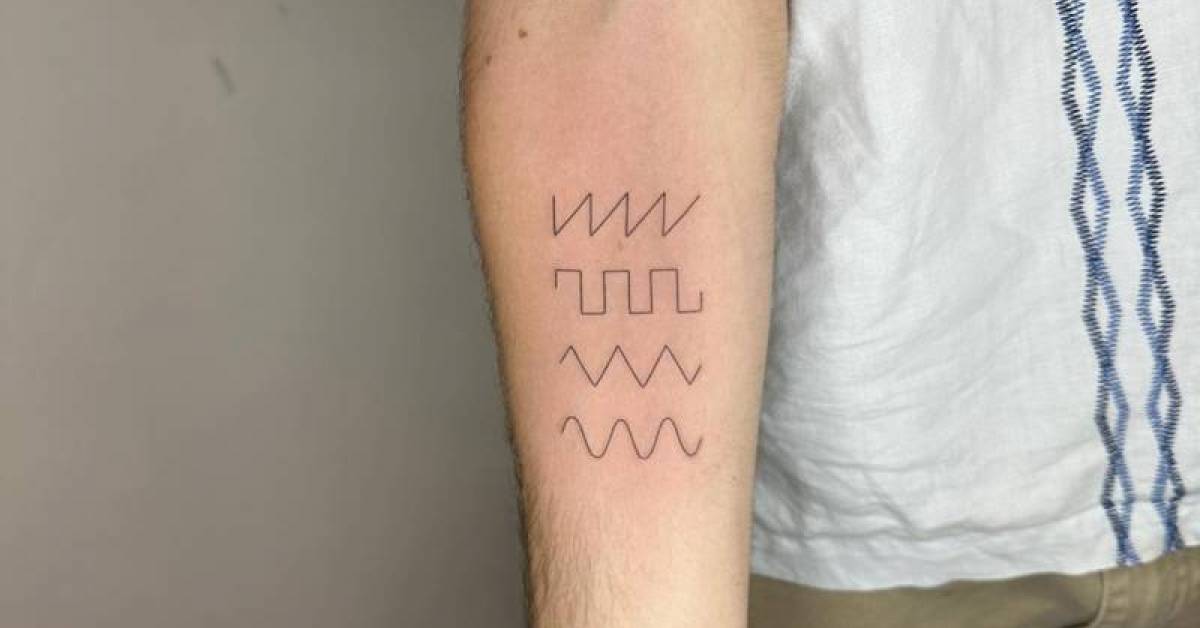 Waveform Tattoos | Tattoofilter