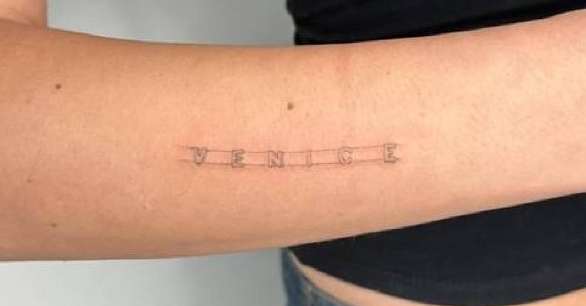 Venice Sign Tattoos | Tattoofilter