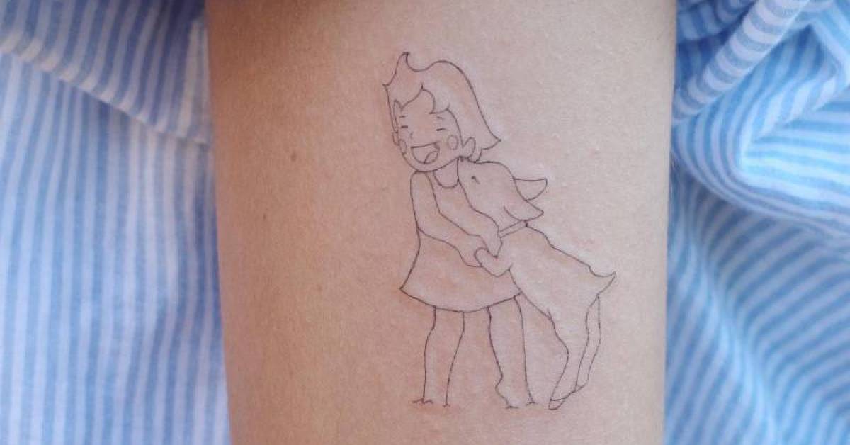 Tatuajes de Heidi, la niña de los Alpes | Tattoofilter