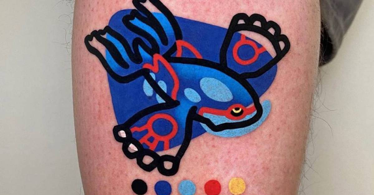 Kyogre Tattoos | Tattoofilter