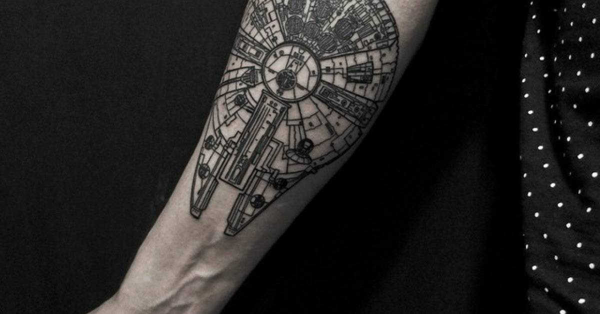 Tatuajes del Halcón Milenario | Tattoofilter