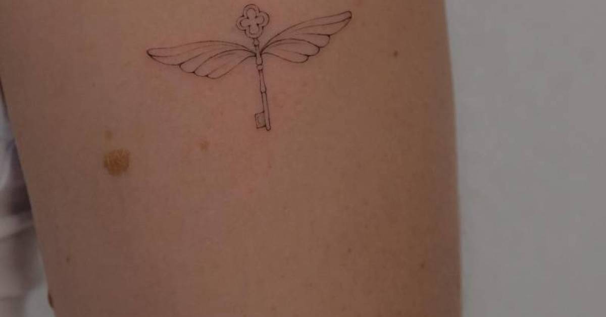 Winged Keys Tattoos | Tattoofilter