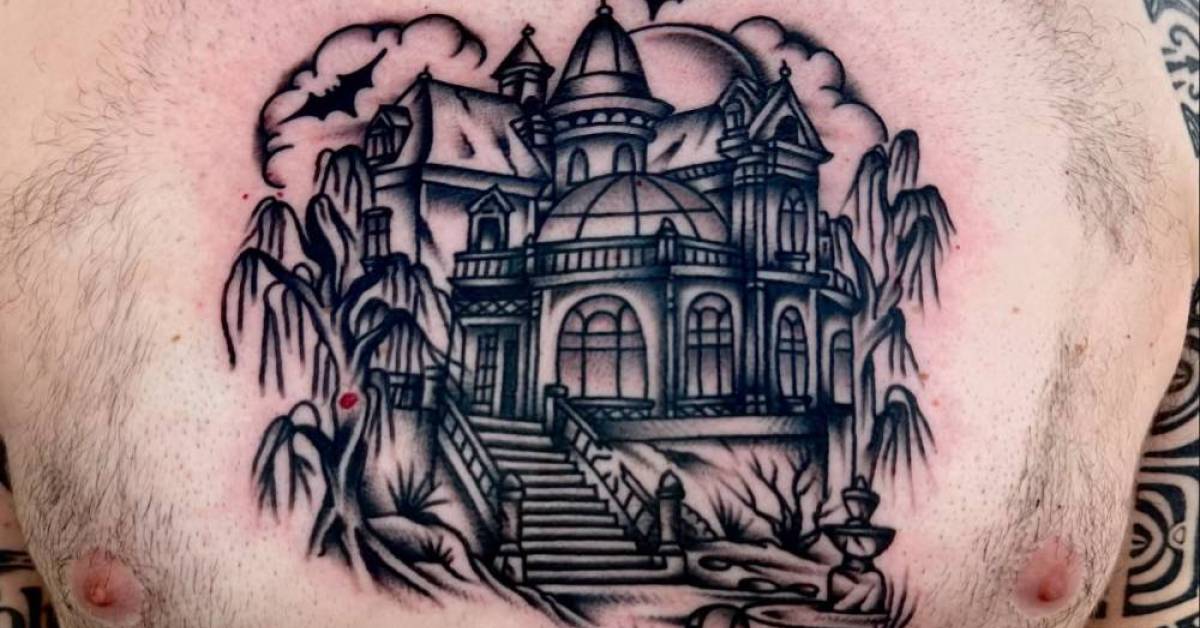 Haunted House Tattoos | Tattoofilter