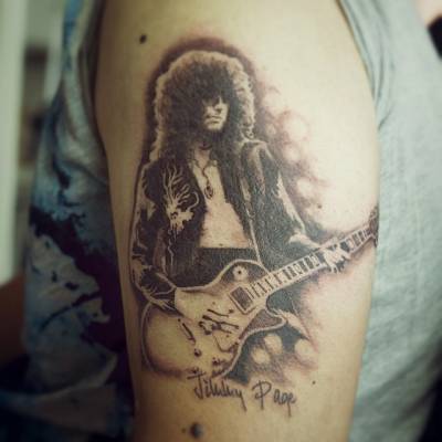 Jimmy Page Tattoos John Mayer Explains Why He Doesn't Like Led