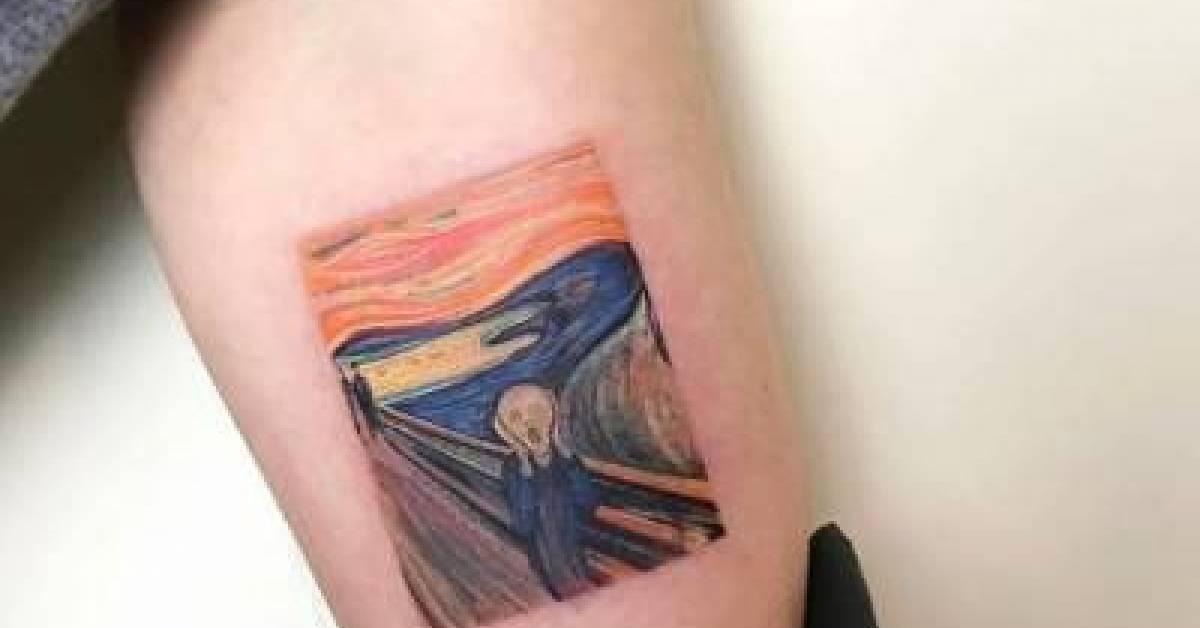 The Scream Tattoos | Tattoofilter