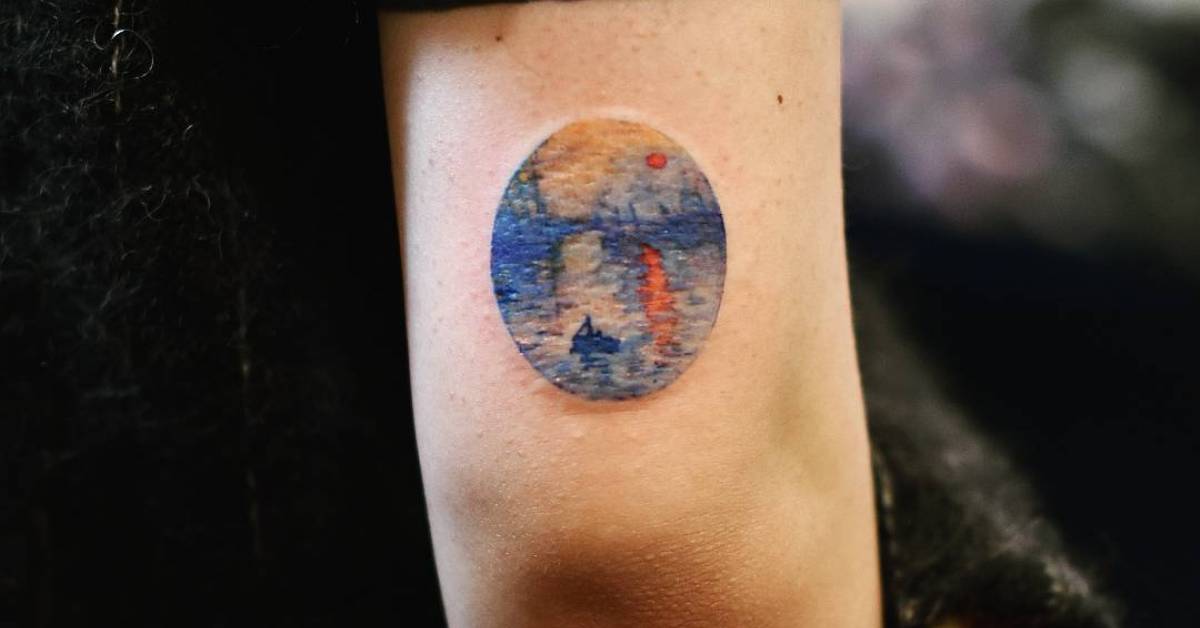 Tatouage De Monet