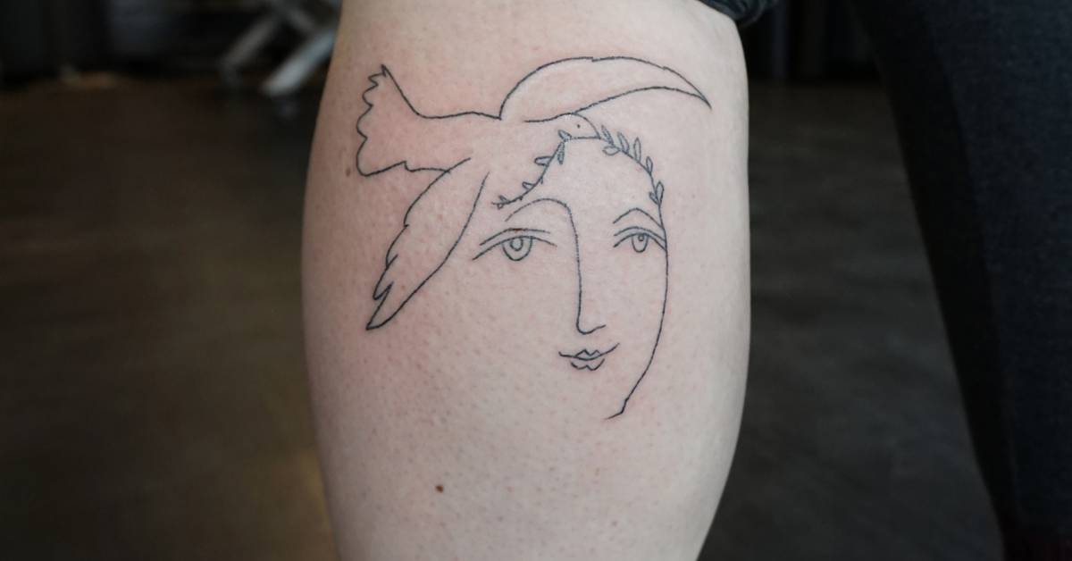 L'Homme en Prole a la Paix Tattoos | Tattoofilter