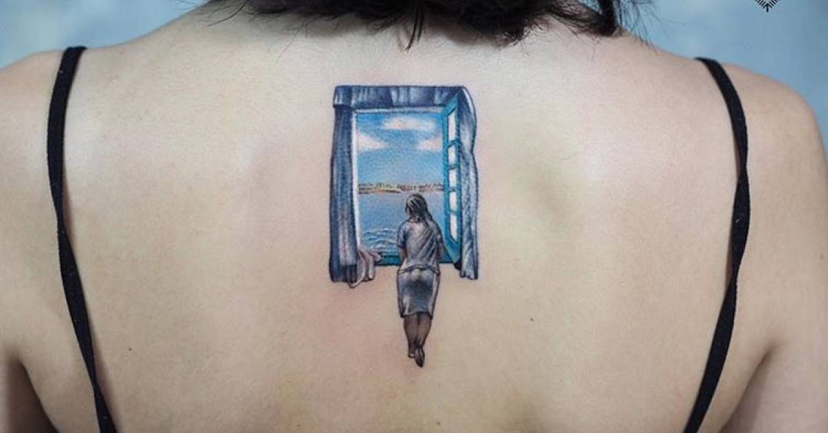 Girl at the Window Tattoos | Tattoofilter
