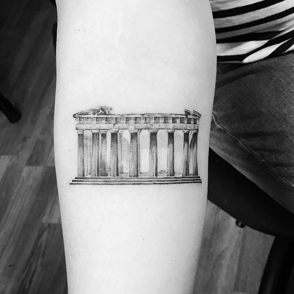 Athens Greece Tattoos Athens, Greece. 10th May, 2019. A Woman's Back