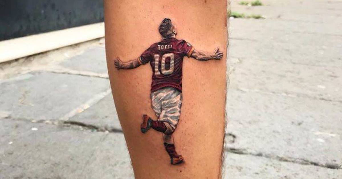 Tatuajes de Francesco Totti | Tattoofilter