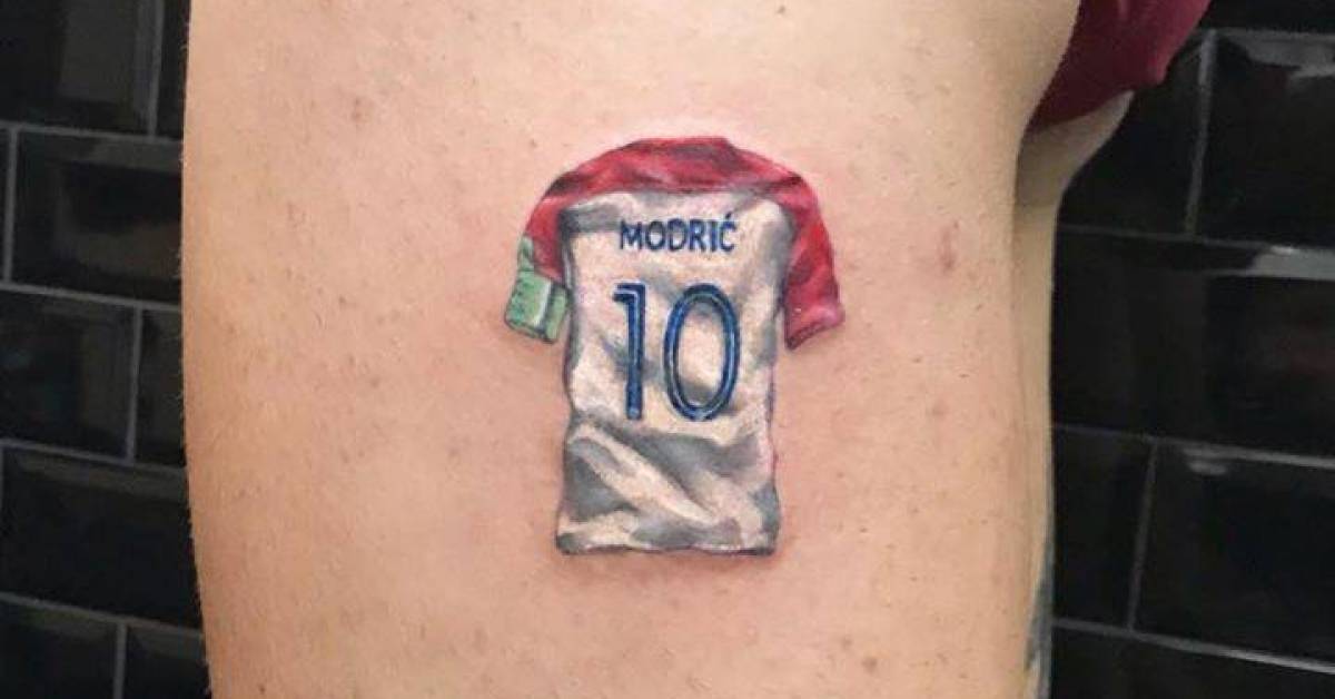 Tatuajes de Luka Modrić | Tattoofilter