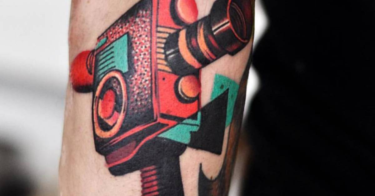 Video Camera Tattoos | Tattoofilter