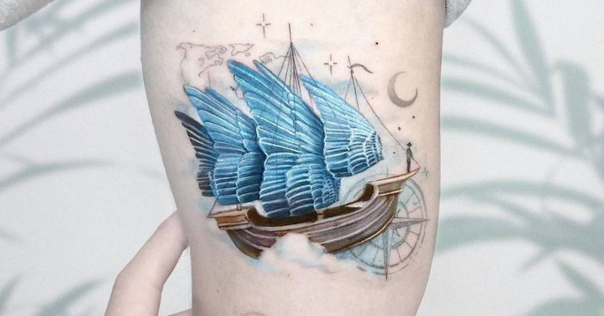 The Flying Merchant Tattoos | Tattoofilter