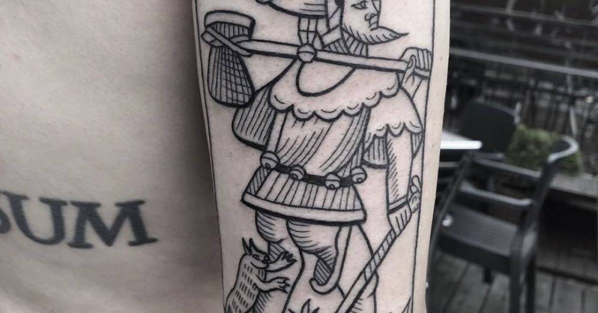 The Fool Tarot Card Tattoos | Tattoofilter