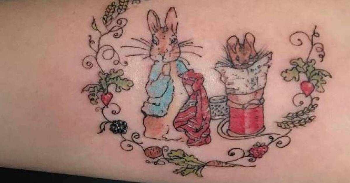 The Tale of Peter Rabbit Tattoos | Tattoofilter