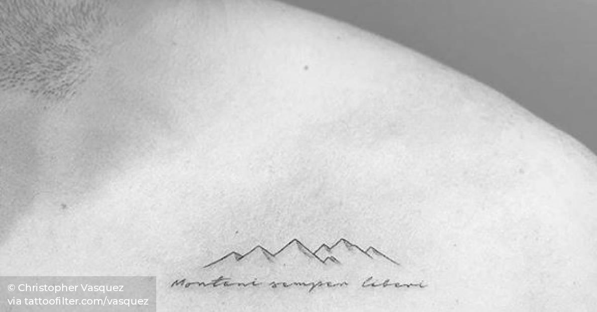 Montani semper liberi (Latin for "Mountaineers are