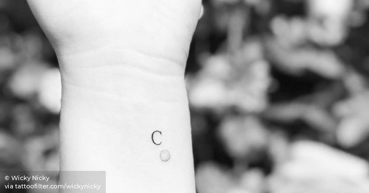 Tiny C Tattoos