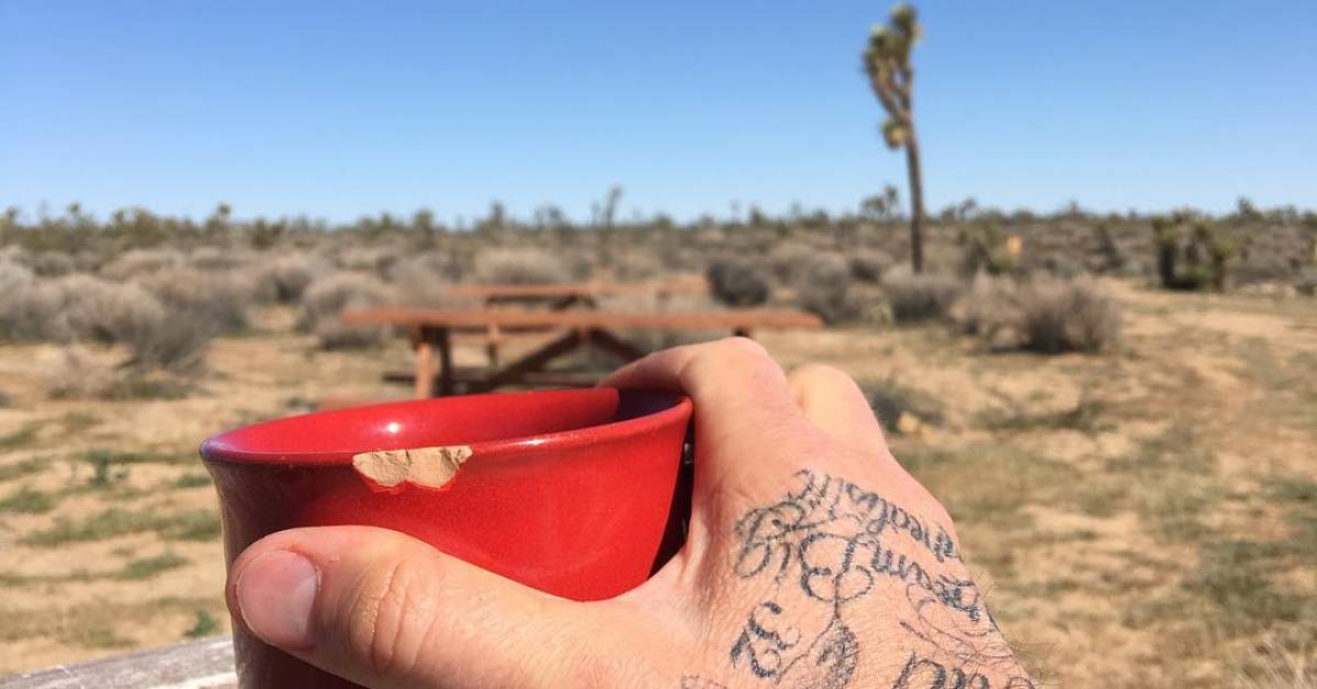 Beckham's right hand tattoos.