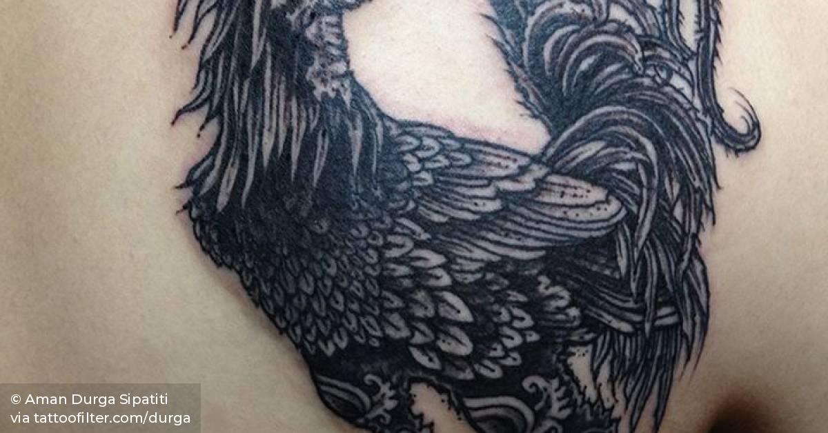 Fighting Rooster Tattoo