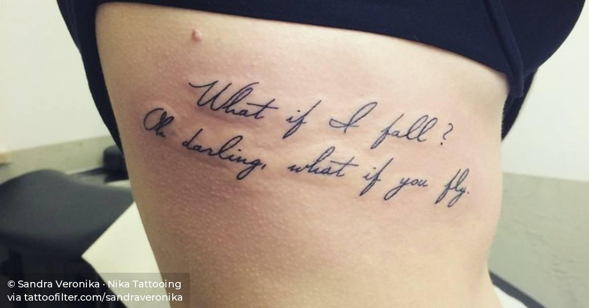 Why Do We Fall Tattoo Things&Ink Page 20 Of 266 Stories We Wear On