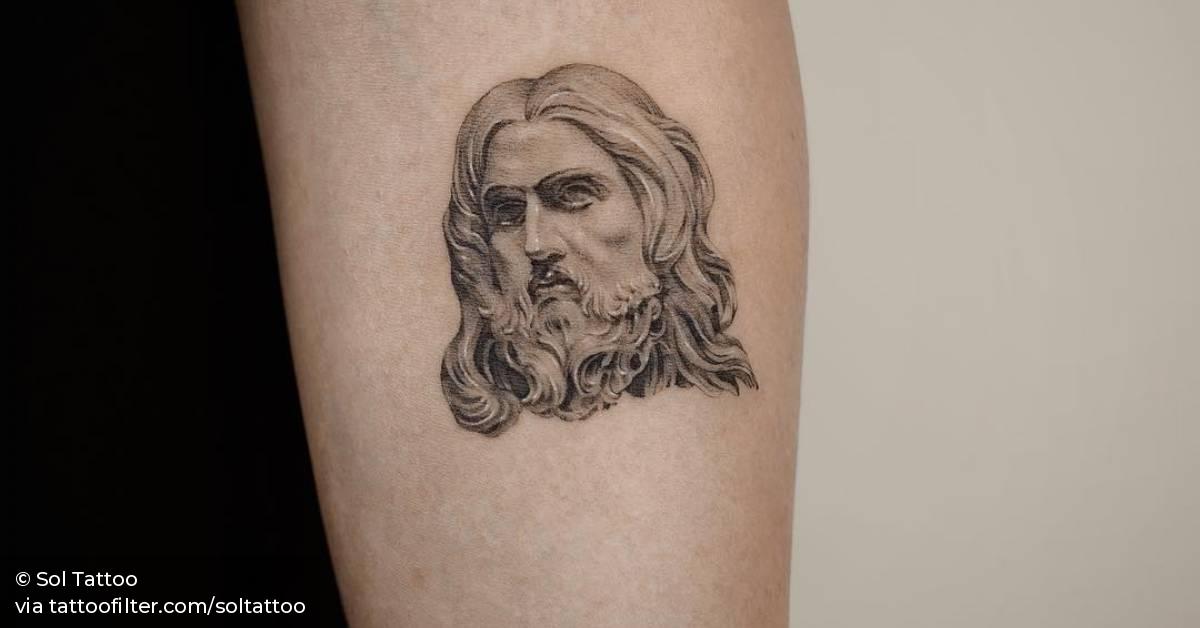 Jesus scar cover up.