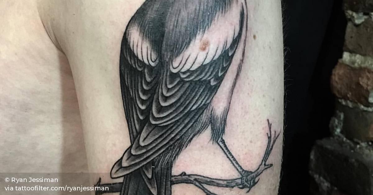 Realistic Magpie Tattoos Magpie Tattoo Design | TikTok
