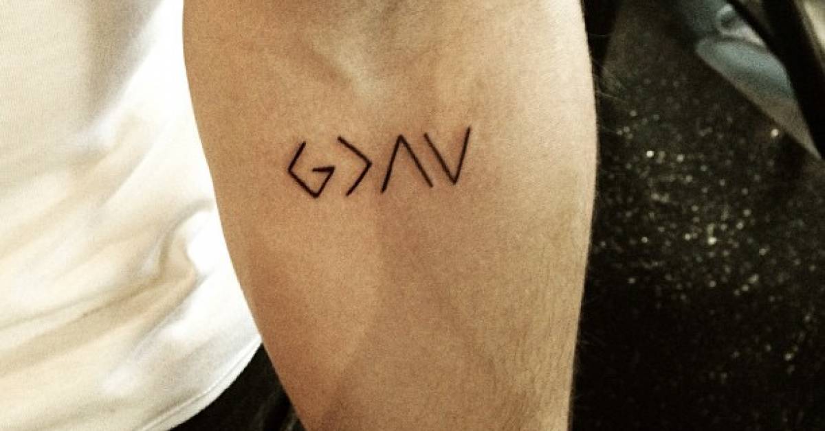God is greater than the highs and lows.