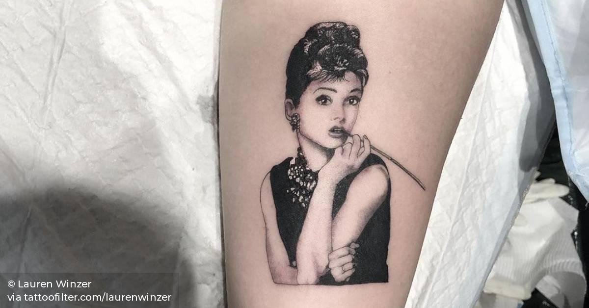 "Mini Audrey Hepburn for Lily! One of my favourite