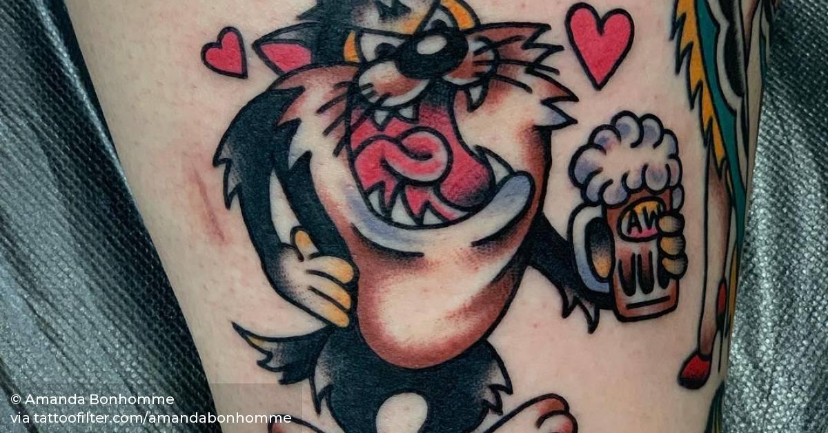 Root beer lovin' Taz