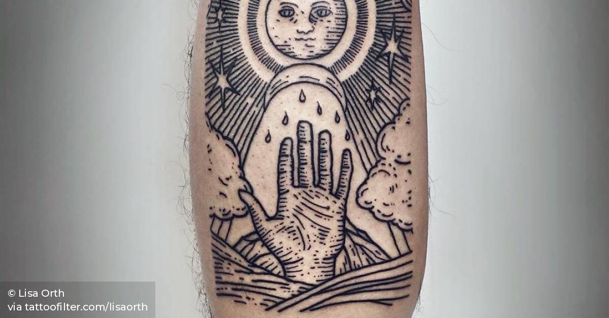 Elemental/alchemy inspired tattoo for Alex, thanks for