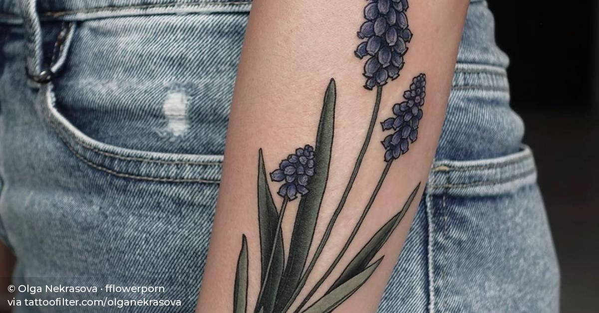 Grape hyacinth I did for Amelia some time ago? Thank