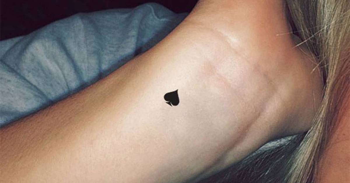 Small Spade Tattoos 47 Exhilarating Ace Of Spades Tattoo Ideas That