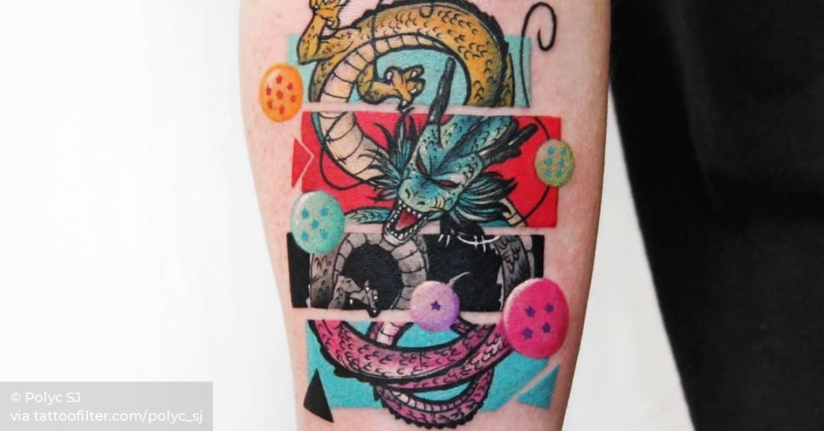 Dragon Ball Shenron Tattoo