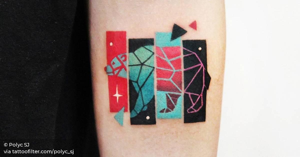 "Polar Bear I worked on a Polar bear tattoo which is