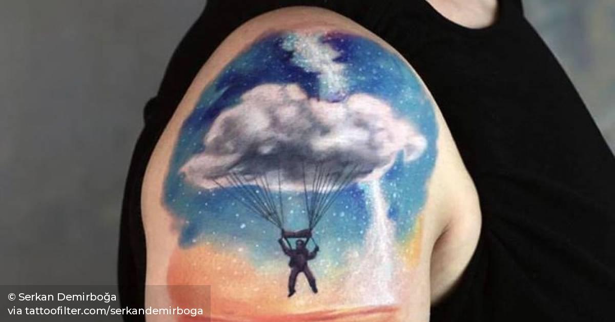 Skydive tattoo ideas - Bronctattooaus.com