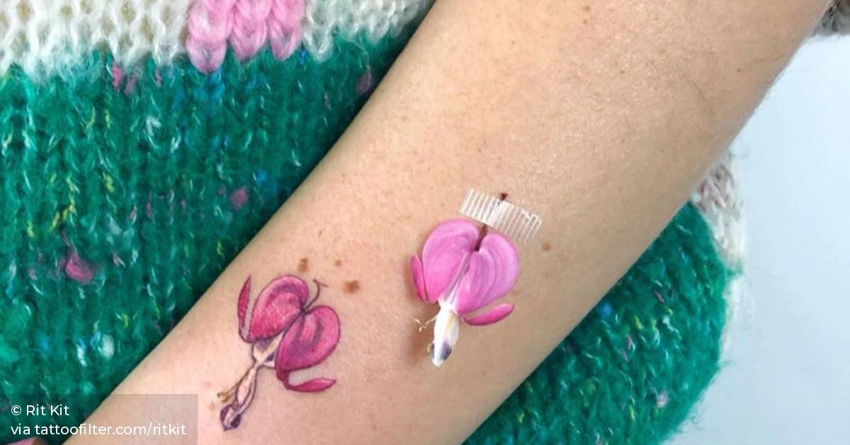 Tiny alien - Dicentra flower