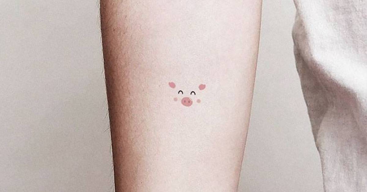 Pig Face Tattoos